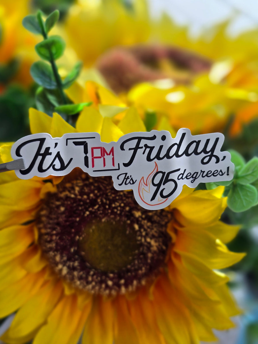 IT'S 7PM FRIDAY!! LYRIC DIE CUT – VERSED PLANNING