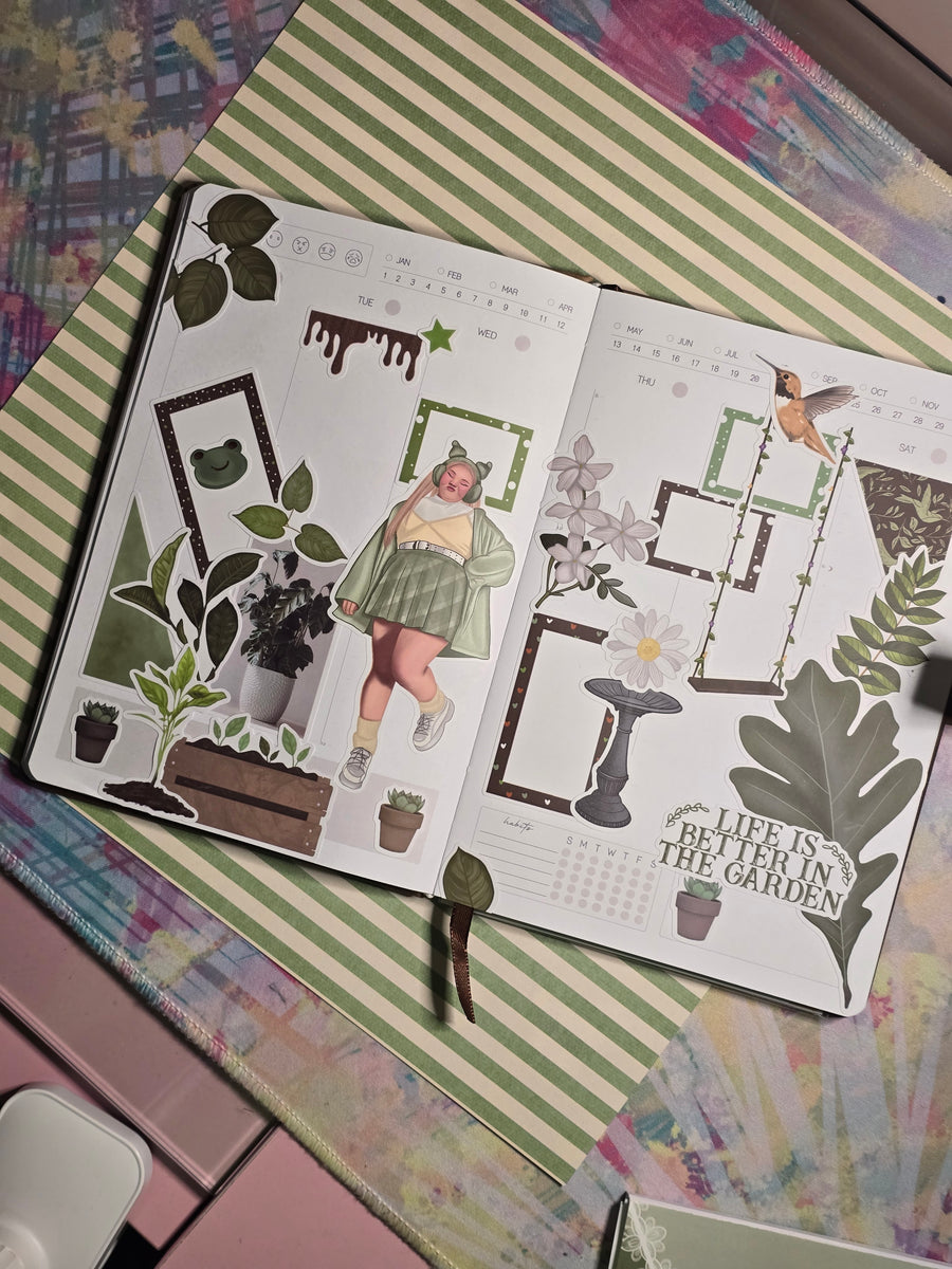 GREEN THUMB STICKER BOOK – VERSED PLANNING
